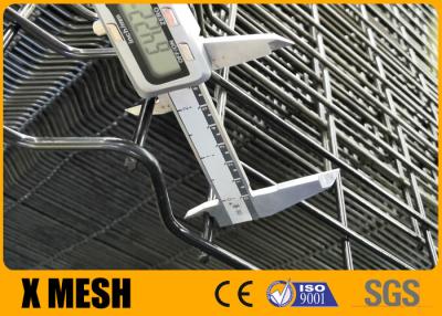 China RAL 9005 Powder Coated Wire Mesh Fencing 2mm Thickness 50*200mm for sale