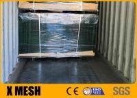 China Rigid Wire Anti Climb Mesh Fence 4 V Beams RAL 6005 Corrosion Resistant for sale