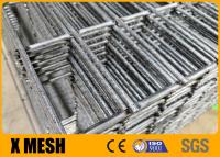 China Rigid Wire Anti Climb Mesh Fence 4 V Beams RAL 6005 Corrosion Resistant for sale