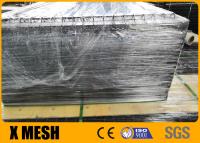 China 3 V Beams Anti Climb Mesh Fence 5mm Wire Black Welded 75% for sale