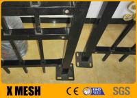 China 48'' Commercial Wrought Iron Fence ASTM F2408  Powder Coated for sale