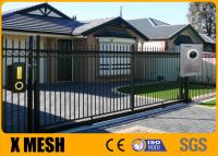 China Protecting 60'' Ornamental 3 Rail Aluminum Fence ASTM F2589 for sale