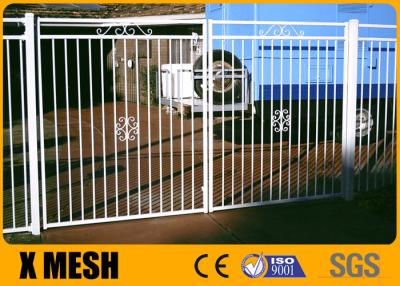 China Flat Top Aluminium Fencing 6063 T6 Powder Coated For Pool for sale
