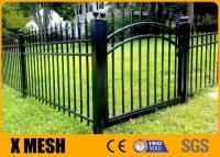 China Aluminium 6 Point Metal Welds Security Metal Fencing For Garden H 2100mm for sale