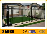 China Spacing 140mm Pool Security Metal Fencing Hot Dipped Galvanized for sale