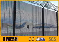 China Galfan Steel Wire 8ga 358 Anti Climb Mesh For Airport Security for sale