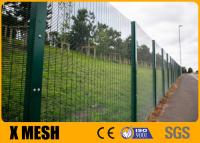 China Industrial Metal H 2700mm No Climb Security Fence Corrosion Resistant for sale