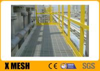 China Silver AS1657 Steel Safety Grating Hot Dip Galvanized 60mm Spacing for sale