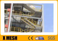 China A36 Steel Open Mesh Grating Platform BS4306 For Paper Making Factory for sale