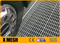 China Width 1000mm Serrated Welded Steel Grating Hot Galvanized for sale