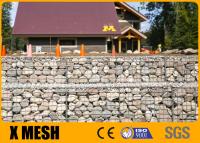 China 50x50mm Wire Mesh Baskets Retaining Walls Hot Galvanized for sale