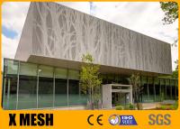 China 57% Open Aluminum Perforated Metal Screen Sheet 1.2x2.4m for sale