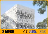 China Aluminium Triangle Hole Perforated Metal Mesh 2400mm 69% Open for sale