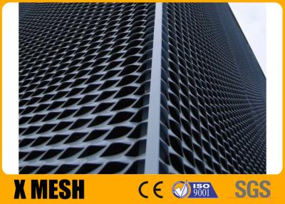 China Thickness 2mm SS Expanded Metal Cladding PVC Coated Polishing for sale