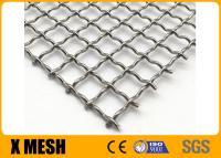 China 38mm Hole Double Crimped Wire Mesh Screen ASTM A227 Standard for sale