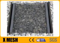 China Hole 75mm Stainless Steel Woven Wire Mesh Roll ASTM A853 for sale