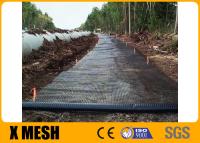 China TGSG30 30 Extruded Plastic Mesh Black Biaxial Geogrid for sale