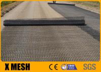 China Highway Asphalt Reinforcement Grid 5*100m Plastic Wire Mesh for sale