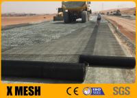 China ASTM D4595 Plastic Mesh Netting TE FGP TE FGC Fiberglass Geogrids for sale