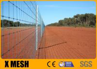 China Cattle Wire 330 Ft Roll Field Fence ASTM A121 Fixed Knot for sale