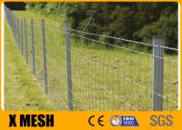 China Wire 2.0mm Metal Farm Fence ASTM A121 Hinge Joint Field Fence for sale