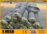 China Heavy Galvanized 4mm Chain Link Mesh Fencing Commercial Areas Cyclone 2.1 M High for sale