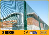 China Assembled Corrosion Resistance Anti Climb Prison Fence Hot Galvanized High Security Mesh for sale