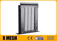 China Wire Diameter 4.0mm No Climb Security Fence Height 2.5m Powder Coated Industrial for sale