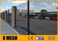 China Easily Assembled Anti Climb Mesh Fence Width 2.0m For Perimeter Areas for sale