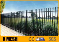 China Sport Field 60x60mm Post Security Metal Fencing Anti Corrosion Uv Resistance for sale