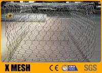 China Twill Weave Easily Assembled Gabion Structure Galfan Wire Material For Sea Wall for sale