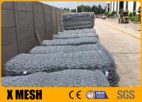 China 2.7mm Diameter Gabion Wire Mesh 0.5 X 1 X 2m Size Water Pretction for sale