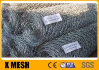 China Hexagonal Type 1 X 1 X 4m Size Gabion Wire Mesh For Bridge Protection for sale