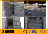 China 120 X 150mm Hole Size Gabion Wire Mesh 300g Zinc For Preventing Of Rock Breaking for sale