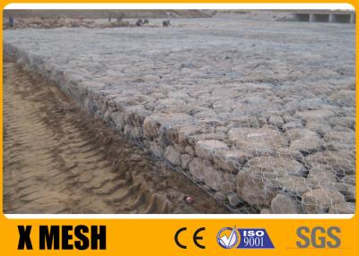 China 120 X 150mm Hole Size Gabion Wire Mesh 300g Zinc For Preventing Of Rock Breaking for sale