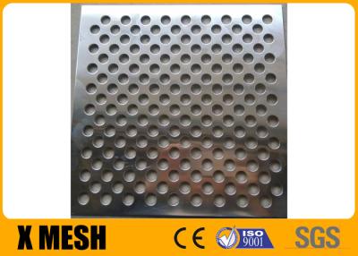 China 2.44m Length Perforated Stainless Steel Mesh Round Shape Metal For Decoration Wall for sale
