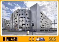 China Attractive Appearance Perforated Mesh Plate Silver Color For Decoration Field for sale