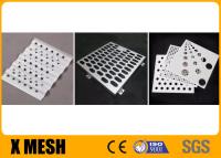 China 1.22 X 2.44m Size Stainless Steel Perforated Metal Mesh Round Hole Shape For Stairs for sale