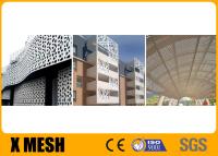 China 1 X 2m Perforated Metal Mesh Powder Coated Iso9001 Certificate For Balconies for sale