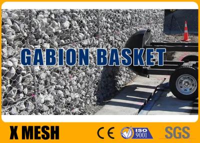China Hexagonal Type 1 X 1 X 4m Size Gabion Wire Mesh For Bridge Protection for sale