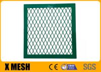 China 16 Ga Powder Coated Expanded Metal Mesh 0.5 Inch Hole Size 48 Inch Width for sale