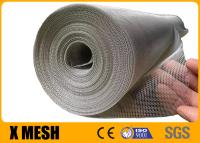 China 18 Inch X 100ft Window Screen Netting Mesh Silver Bright Finish for sale