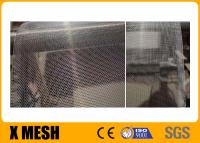 China 0.11 Inch Diameter Window Screen Mesh 72 Inch X 100ft Bright Finish for sale