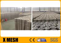 China Bright Silver Colour Window Screen Mesh 1.5m X 30m Roll Size Long Service Life for sale