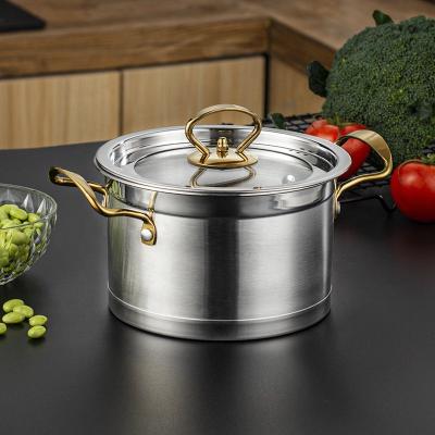China Wholesale Tornado Cookware Sets Multifunctional Cooking Pot Kitchen 6 Piece Soup Pot Set for sale