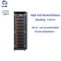 China High Voltage Stackable LiFePO4 Battery Cabinet 57-215KWH 200-750V with CAN Communication All-in-One System for sale