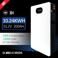 China 48V 100Ah LiFePO4 Solar Battery Box with 5.12kWh Capacity and IP21 Rating - Off-Grid Power Supply for sale
