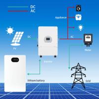 China 51.2V 100Ah 200Ah LiFePO4 Solar Battery Pack with 5.12kWh 10.24kWh Capacity and 10-Year Warranty for sale