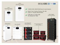 China 51.2V 100Ah 200Ah LiFePO4 Solar Battery Pack with 5.12kWh 10.24kWh Capacity and 10-Year Warranty for sale