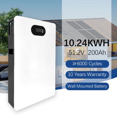 China 51.2V 100Ah LiFePO4 Solar Battery 5.12KWh Energy Storage for Home Solar System for sale